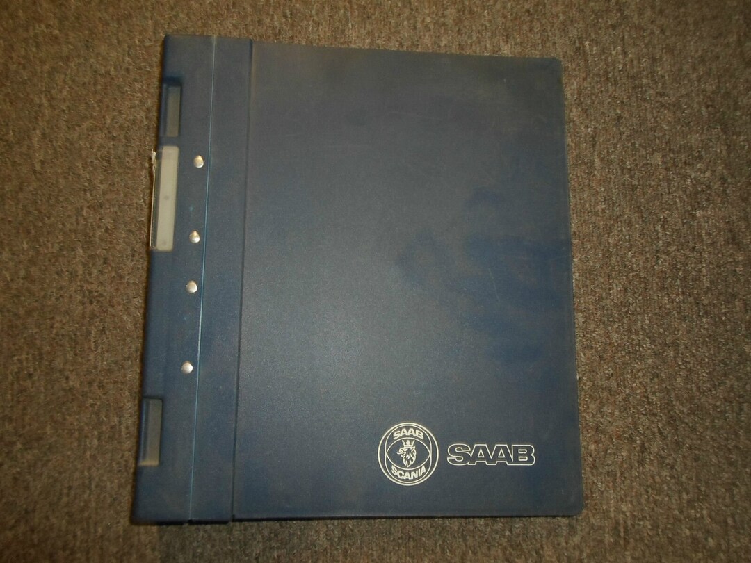 1994- Saab 900 Technical Data Diagnosis Fault Tracing Service Repair ...