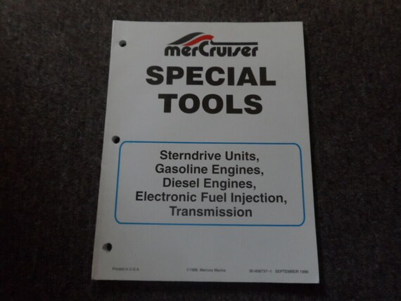 Mercruiser Special Tools Sterndrive Units Gasoline Diesel - Etsy