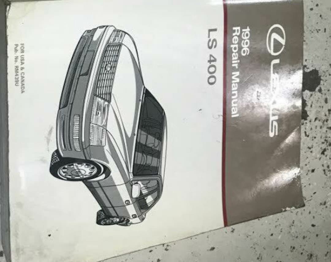 1996 Lexus LS400 LS 400 Service Shop Repair Workshop Manual NEW - Etsy