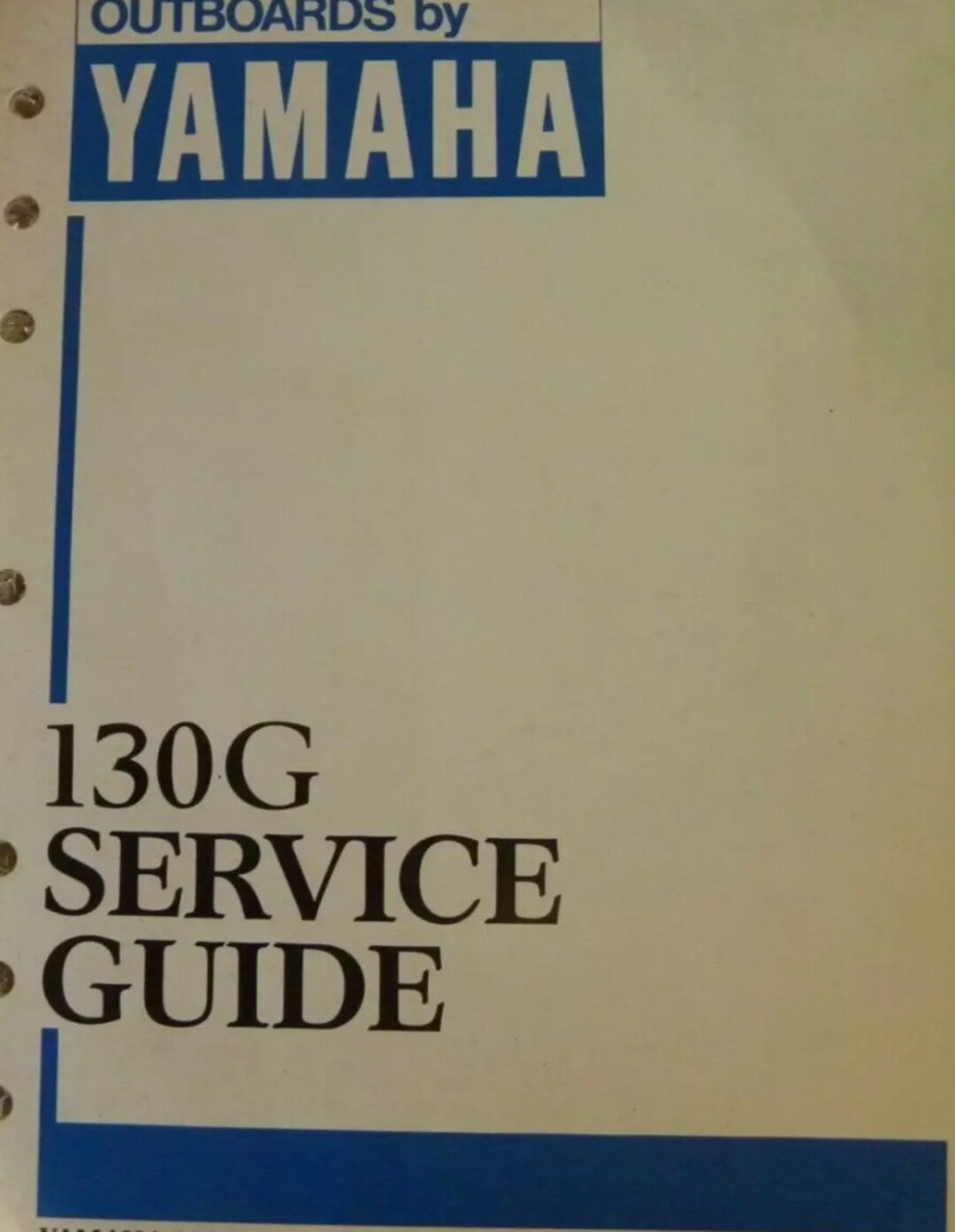 Yamaha Marine Outboards 130G Service Guide 294013 1987 - Etsy