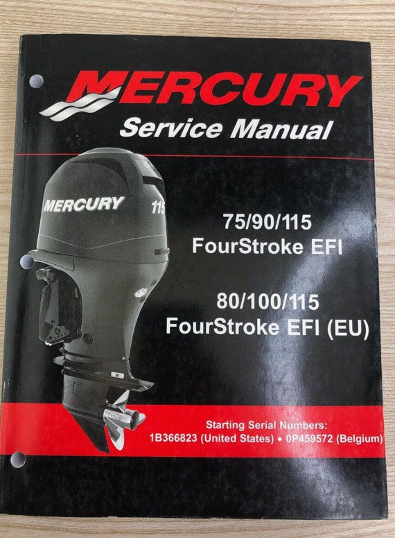 Mercury Outboard Rigging Technicians Guide Service Ma… - Gem