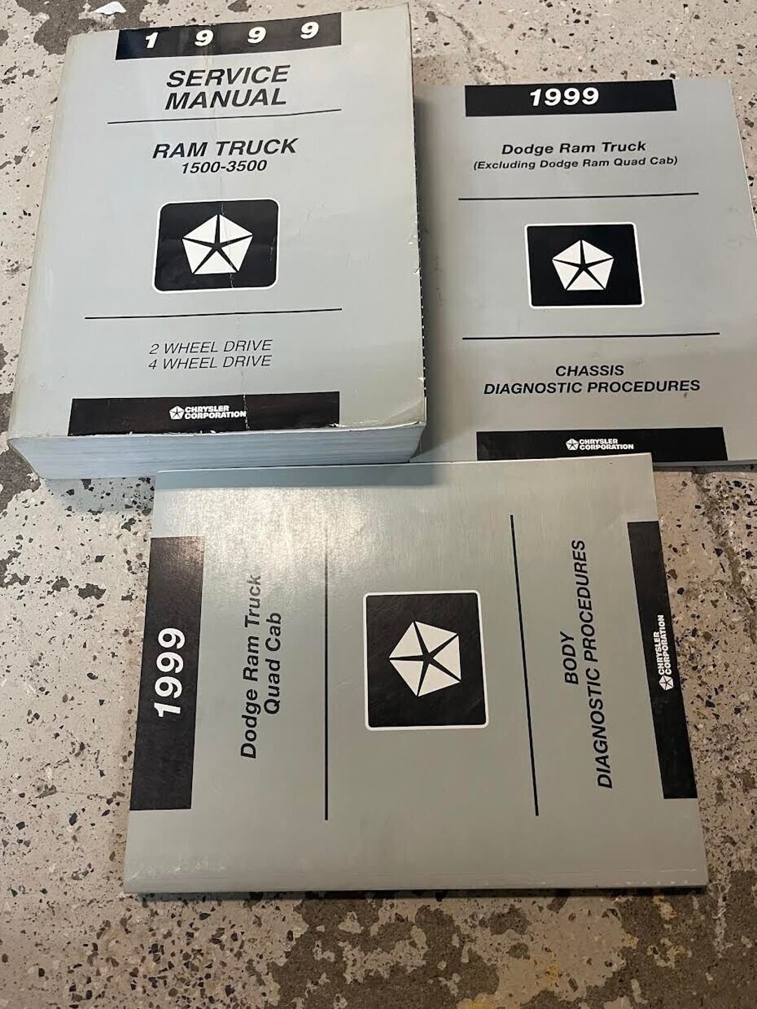 1999 Dodge Ram Truck 1500 2500 3500 Service Shop Repair Manual - Etsy