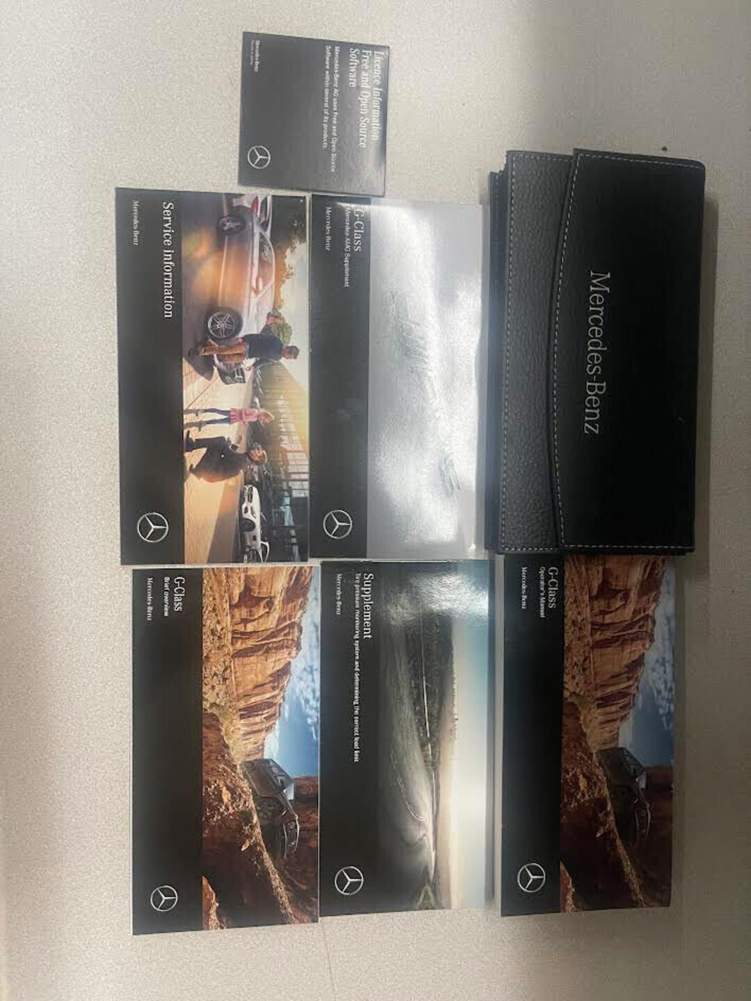 2021 Mercedes Benz G Class G Wagon G53 G550 Owners Operators Manual Set ...