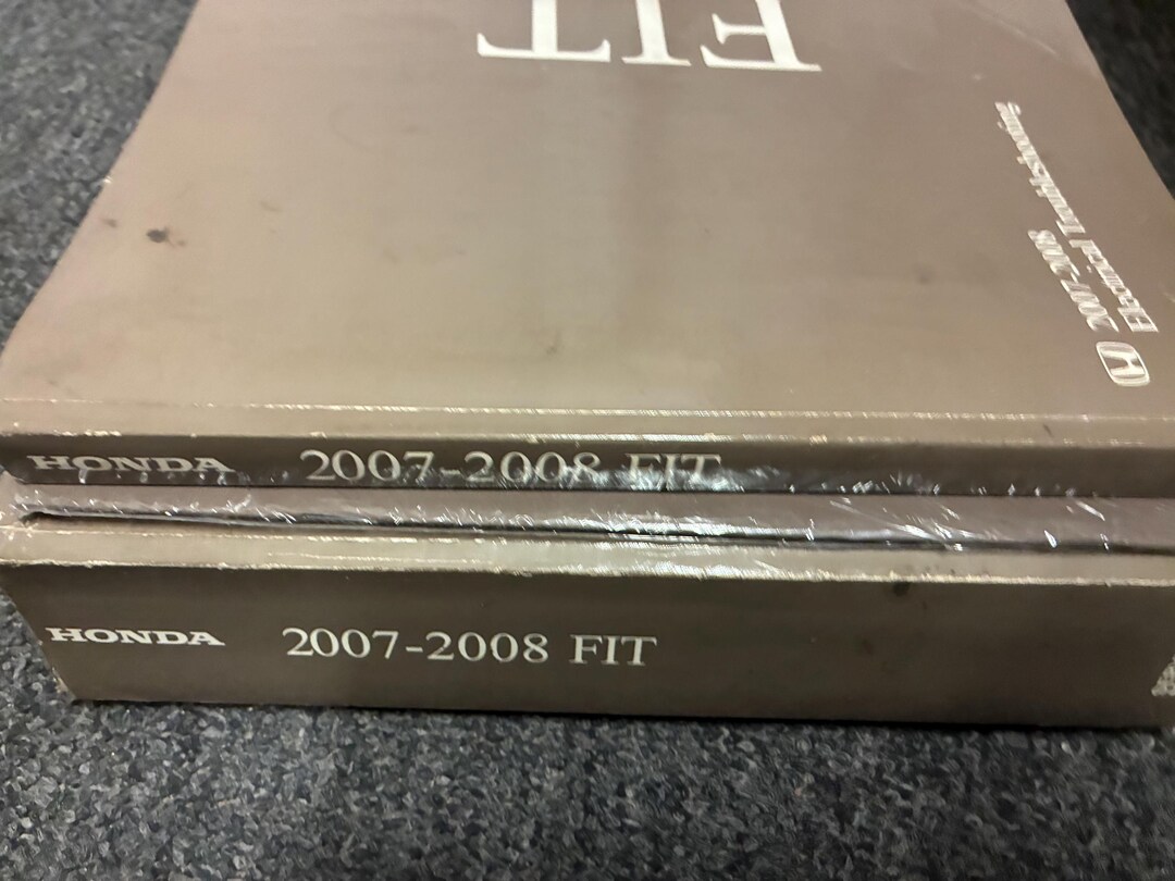 2007 Honda Fit Service Shop Repair Manual Set W Wiring Diagram & Body ...