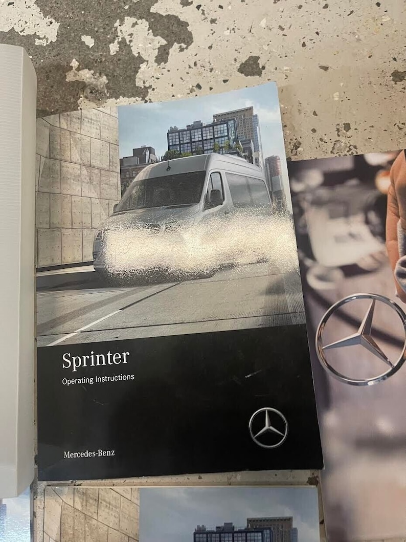 2021 MERCEDES BENZ Sprinter Truck Diesel Owners Operators Owner Manual ...