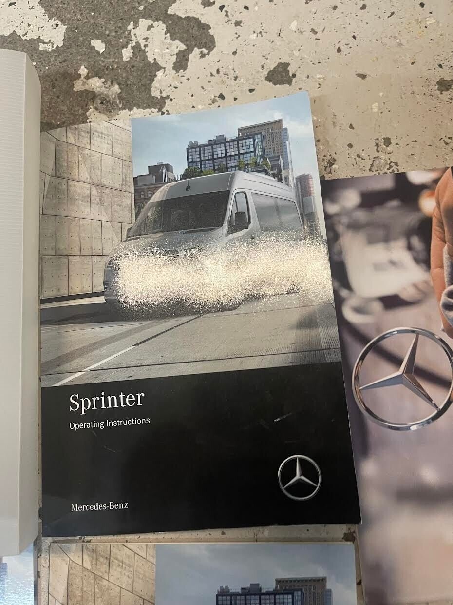 2021 MERCEDES BENZ Sprinter Truck Diesel Owners Operators Owner Manual ...