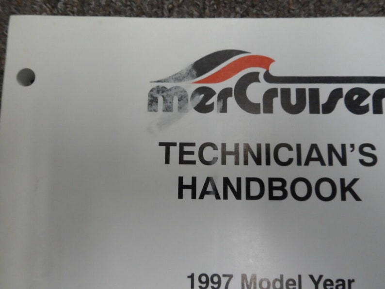 1997 Mercruiser Technicians Handbook Sterndrive Units Manual - Etsy