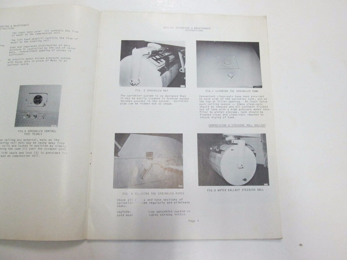 Galion Tandem Rollers 3 to 5 4-6 Ton Retractable Operators - Etsy