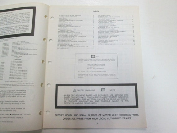 1982 OMC Stern Drive Inboard Sail Drive Optional Equi… - Gem