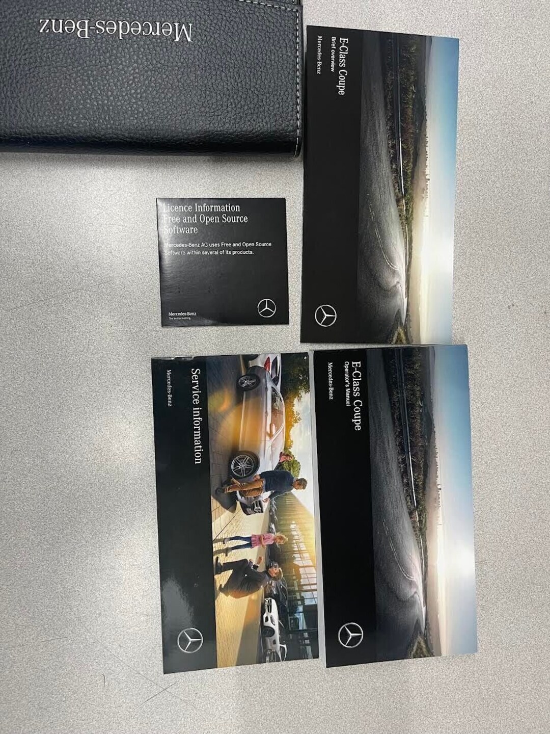 2021 Mercedes Benz E Class Coupe Owner Owners Operators Manual Set Oem ...
