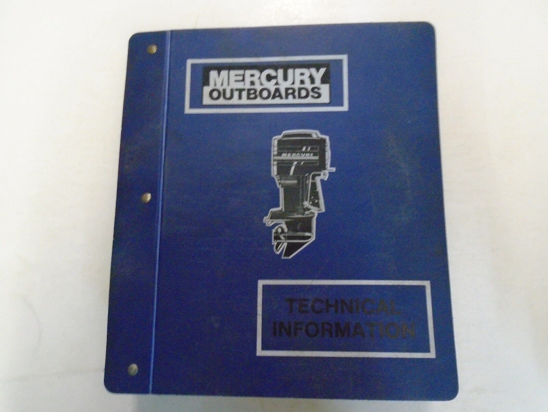 Mercury Outboards Technical Information, Service Bulletins & Quicksilver Parts - Etsy