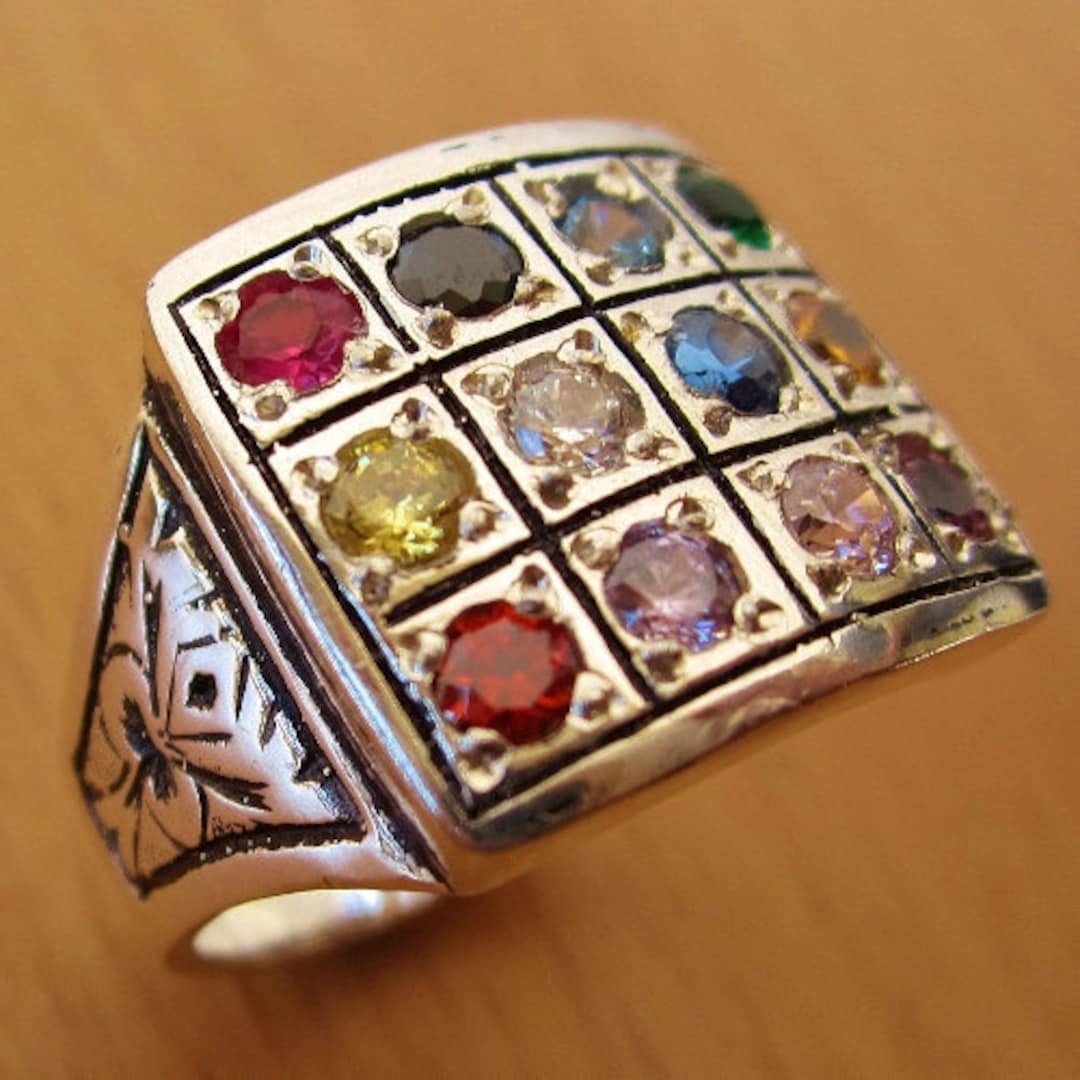 Twelve Tribes Ring// Aaron's Breastplate of Decision//judaica - Etsy