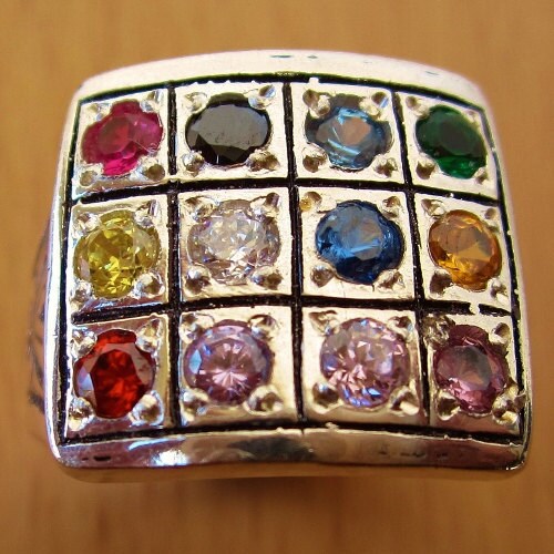 Twelve Tribes Ring// Aaron's Breastplate of Decision//judaica - Etsy