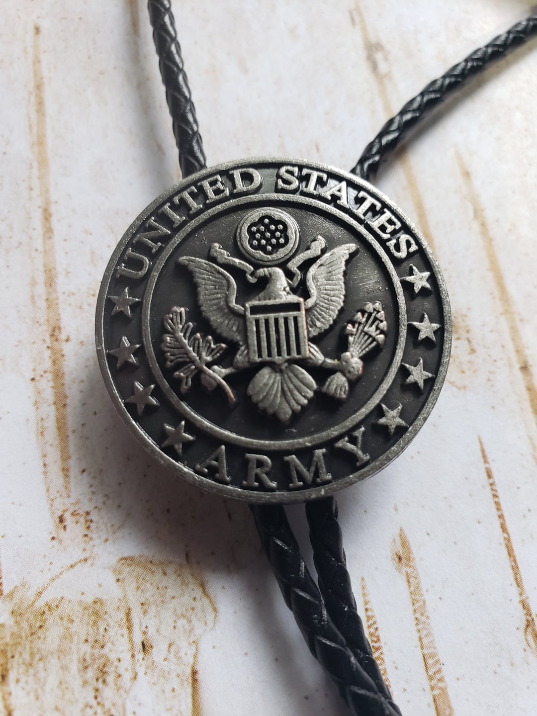 NEW for 2023 Larger Army Bolo Tie - Etsy