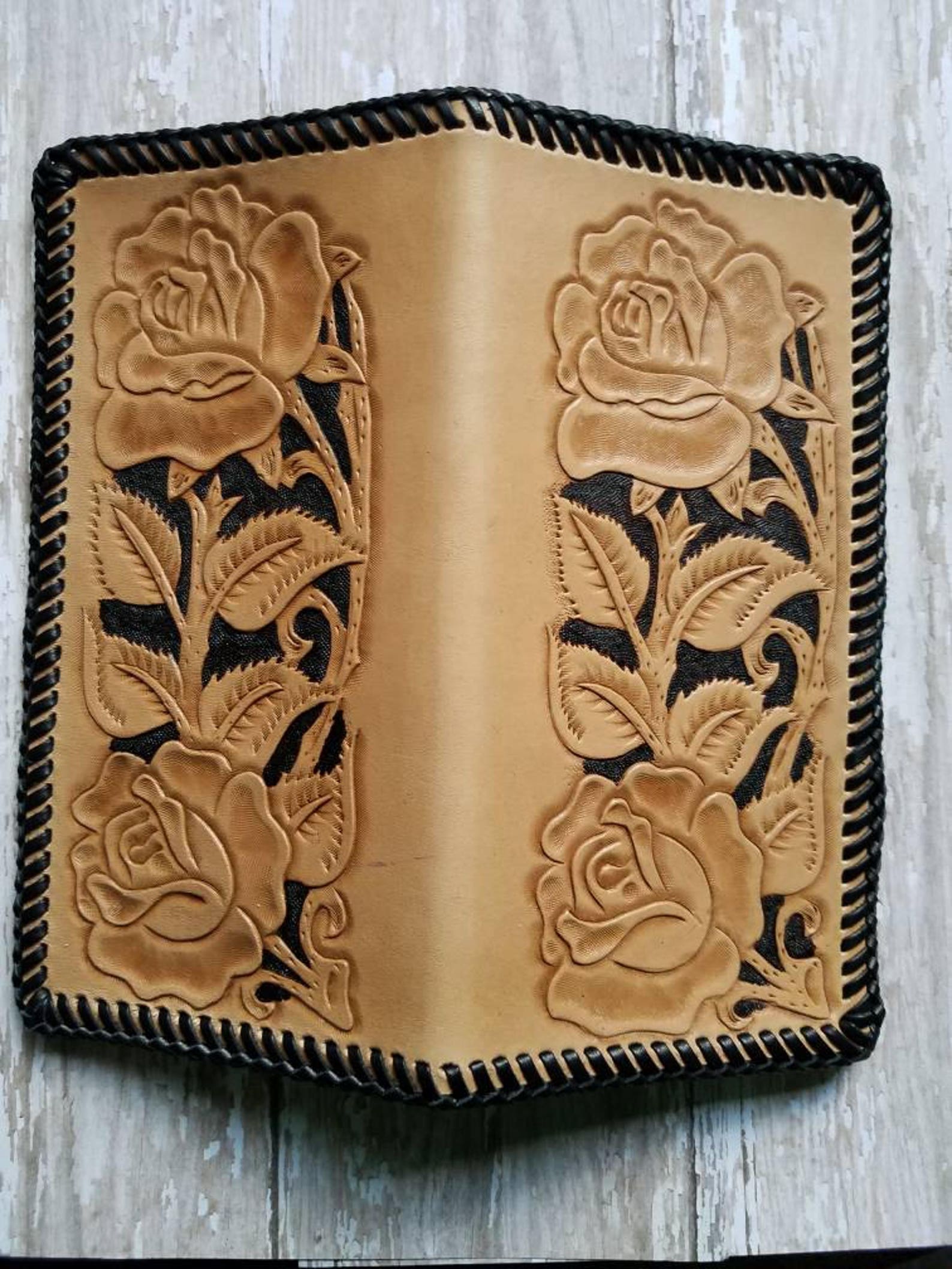 Rose Roper Wallet | Etsy