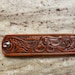 Hand Tooled Leather Wrist Band. - Etsy