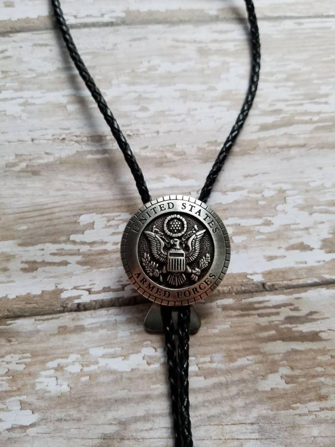 NEW Armed Forces Bolo Tie | Etsy