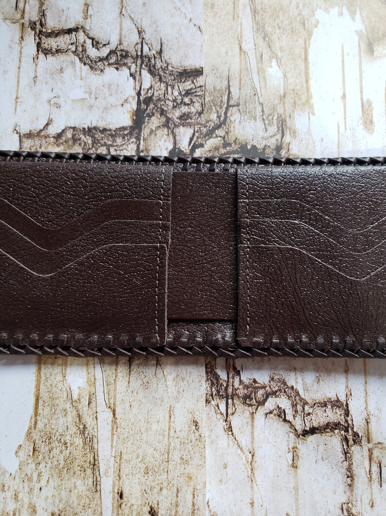 Hand Tooled Rose Pattern Wallet 3 - Etsy