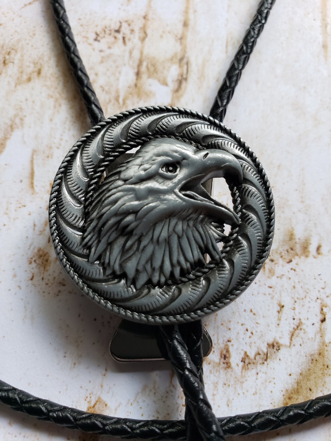 NEW!!!! Eagle Bolo Tie - Etsy