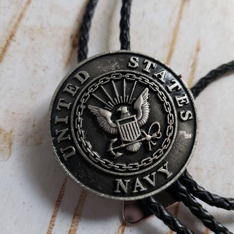 Navy Bolo Ties - Etsy
