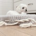 Wool Pet Bed With Cotton Rope Tassels - Crochet Dog Beds - Round Cat ...