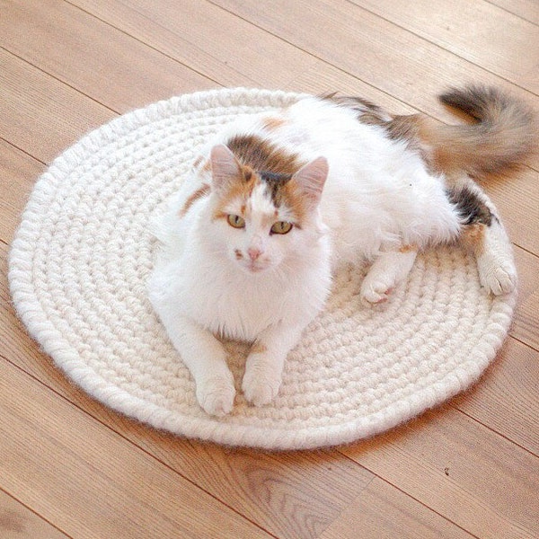 Wool Cat Bed - Etsy
