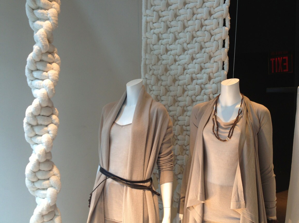 3 Extra Large Lanyard Knot Window Display Set of 3 Large Scale Macramé ...