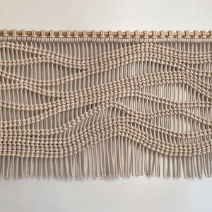 Large Rope Room Divider Large Macramé Screen Thick Rope Fiber Art Large ...