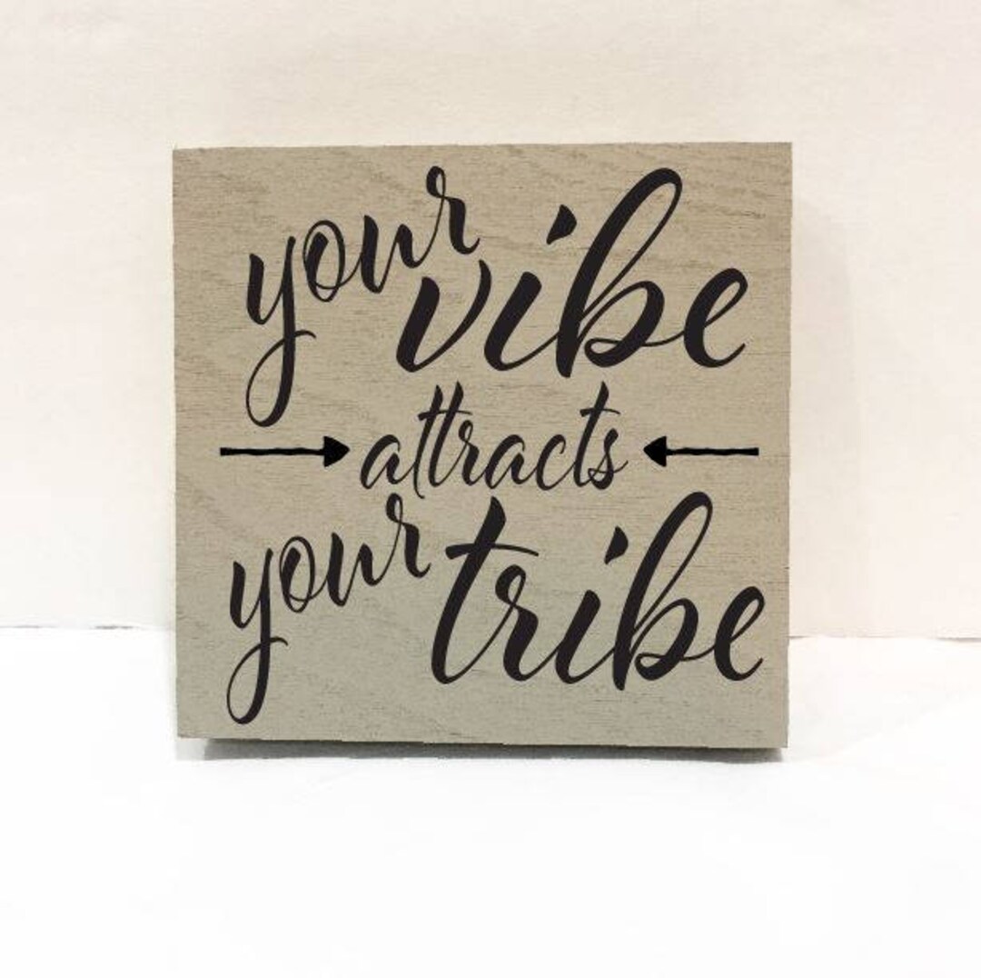 Your Vibe Sign Hand Painted Wood Sign Career Woman Gift - Etsy