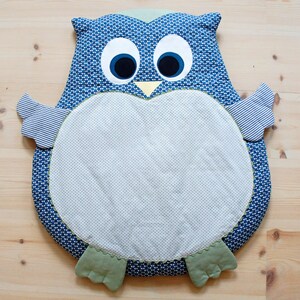 Owl baby mat / play mat / floor cushion DIY tutorial PDF | Etsy