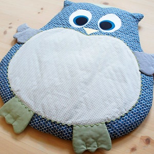 Owl baby mat / play mat / floor cushion DIY tutorial PDF | Etsy