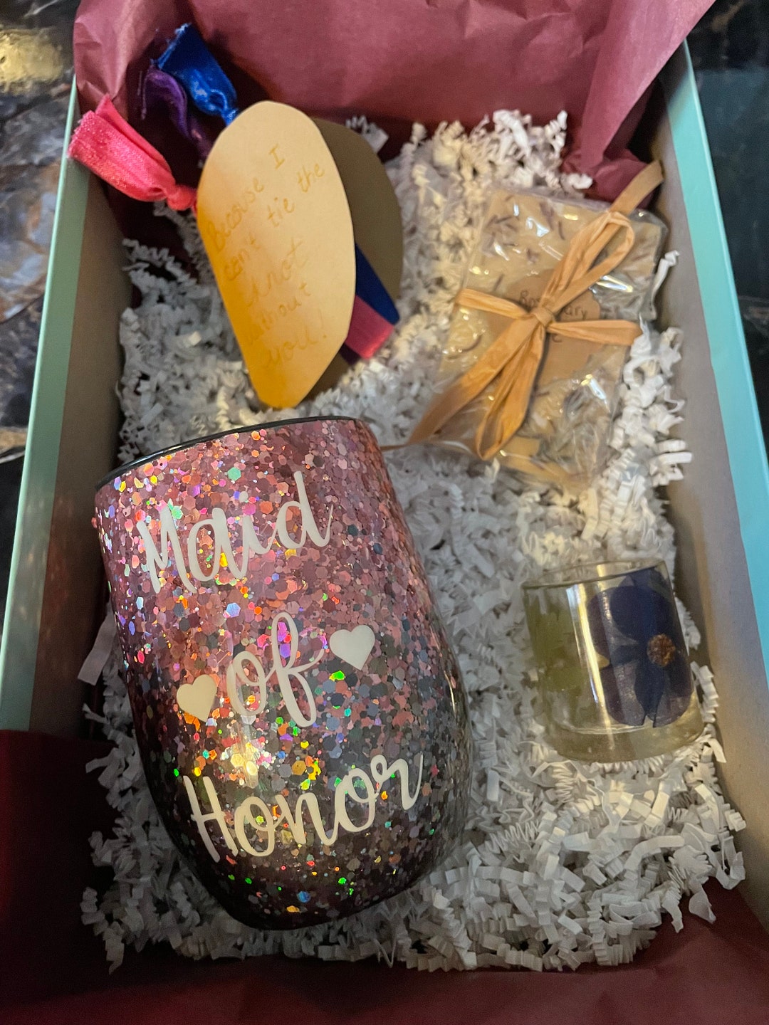 Maid of Honor Boxes - Etsy