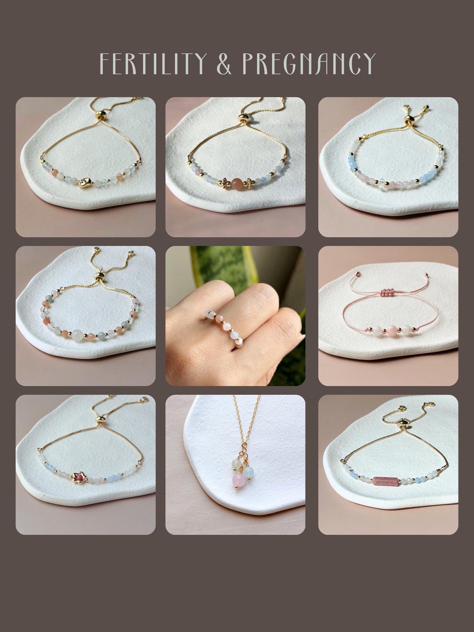 IVF Journey Gift, TTC Lucky Charm Necklace, Fertility Support Jewelry ...