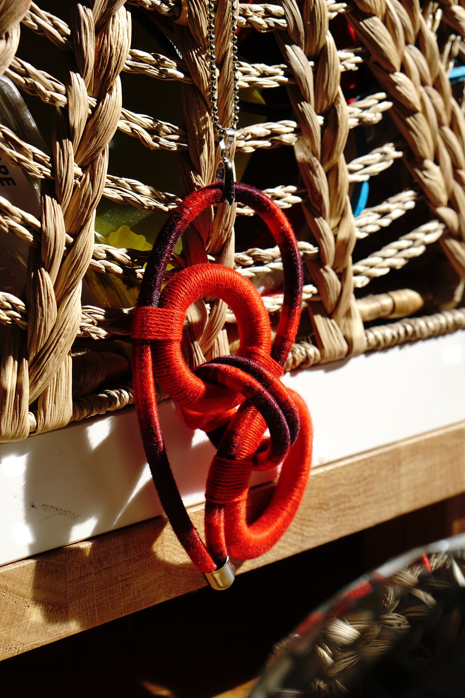 Asymmetrical Boho Statement Thread Neck Piece. Art Jewelry, Ethnic ...