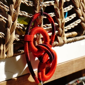 Asymmetrical Boho Statement Thread Neck Piece. Art Jewelry, Ethnic ...