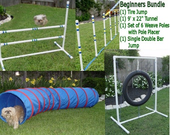 Dog Agility Tire Jump Made From Superior Grade PVC. AKC - Etsy