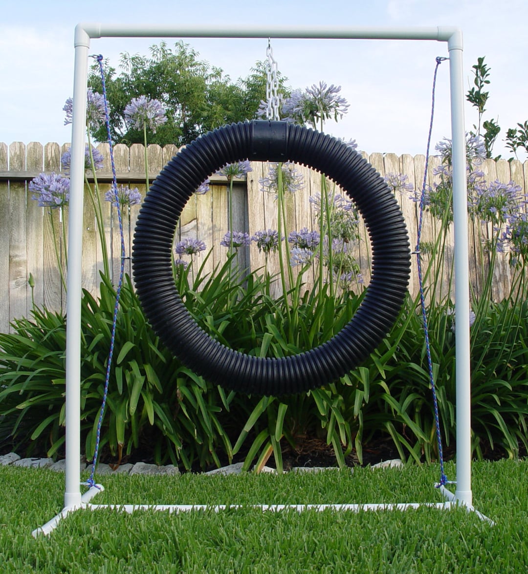 Dog Agility Tire Jump - Made From Superior Grade PVC. AKC Regulation ...