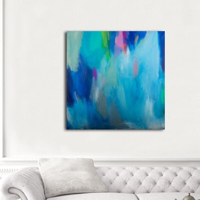 Turquoise Wall Art - Etsy