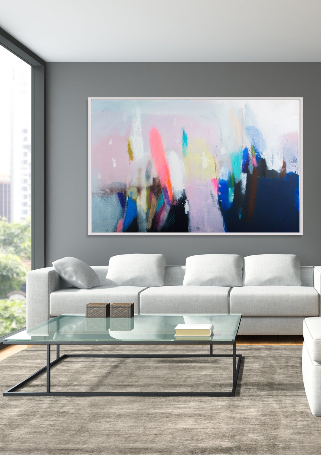 Abstract Art Print, Extra Large Abstract Art, Wall Art Large Print ...