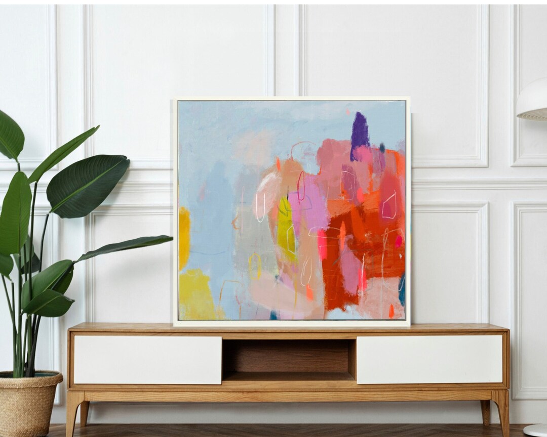 Colorful Original Abstract Painting Street Art Graffiti Wall Art by ...