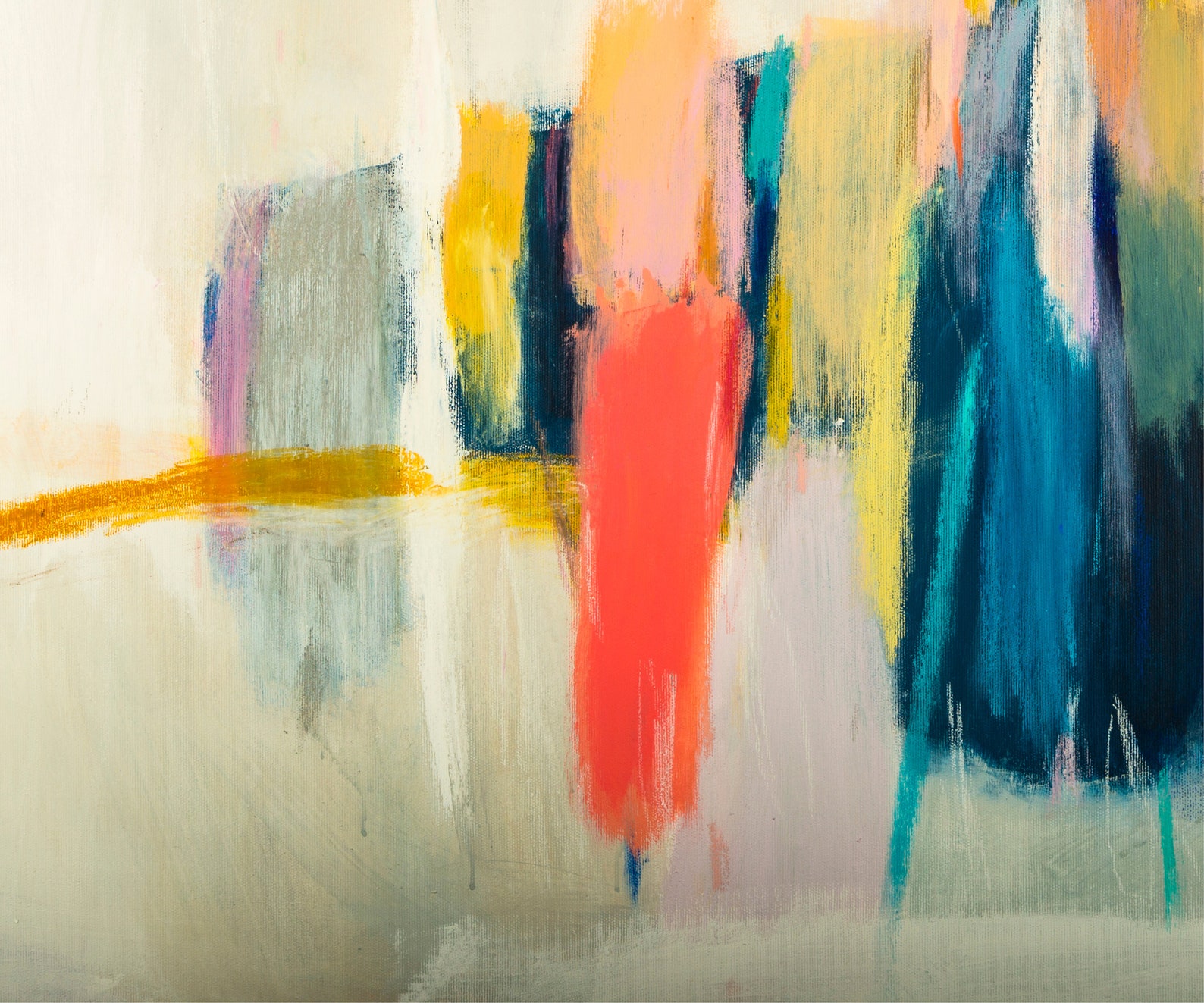 Colorful Abstract Painting Canvas Painting Large Wall Art | Etsy