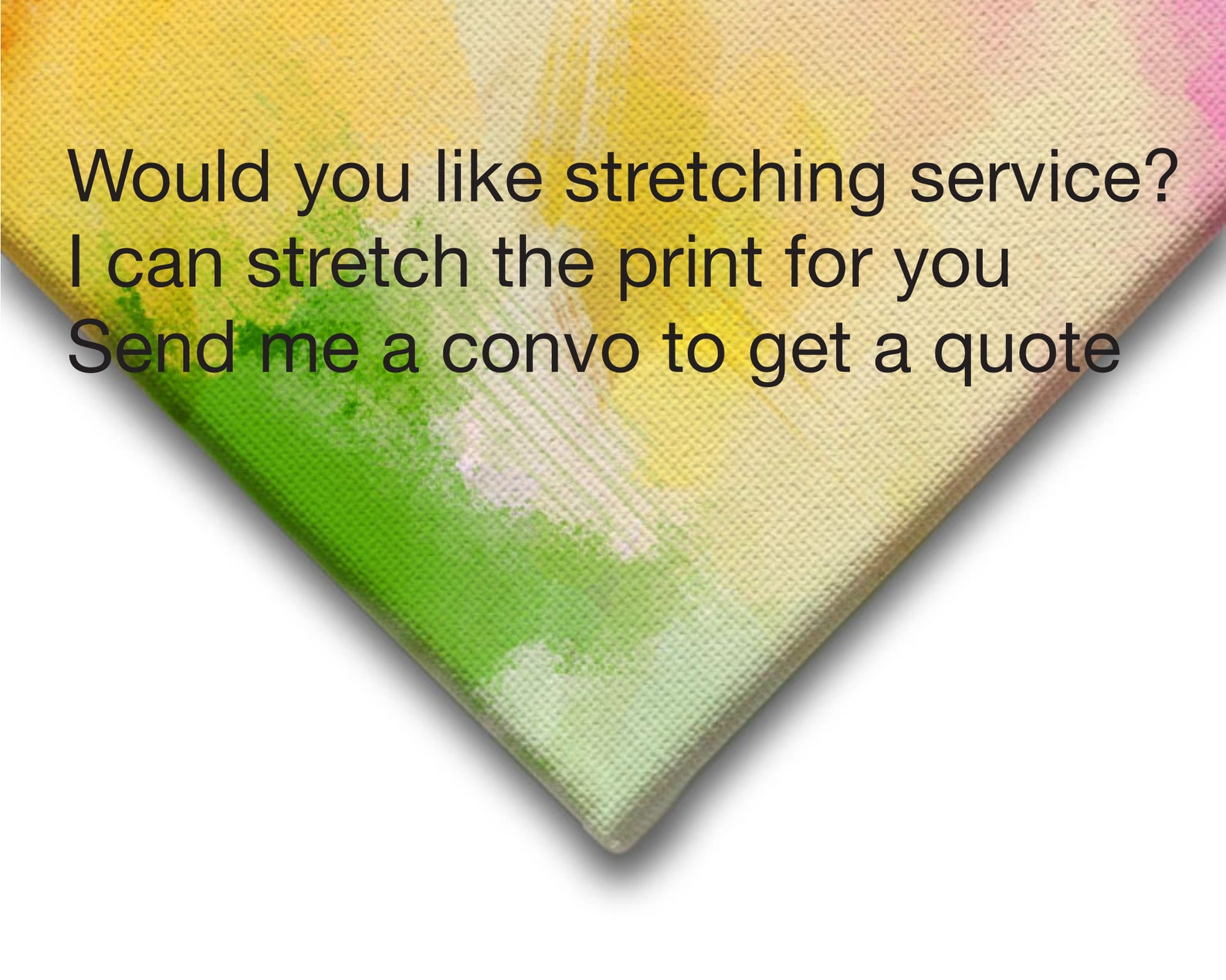 Large Modern Print in Yellow Modern Art Print Pink and - Etsy