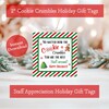 12 Days of Snack-mas Gift Tags, Twelve Days of Christmas Gift Tags ...