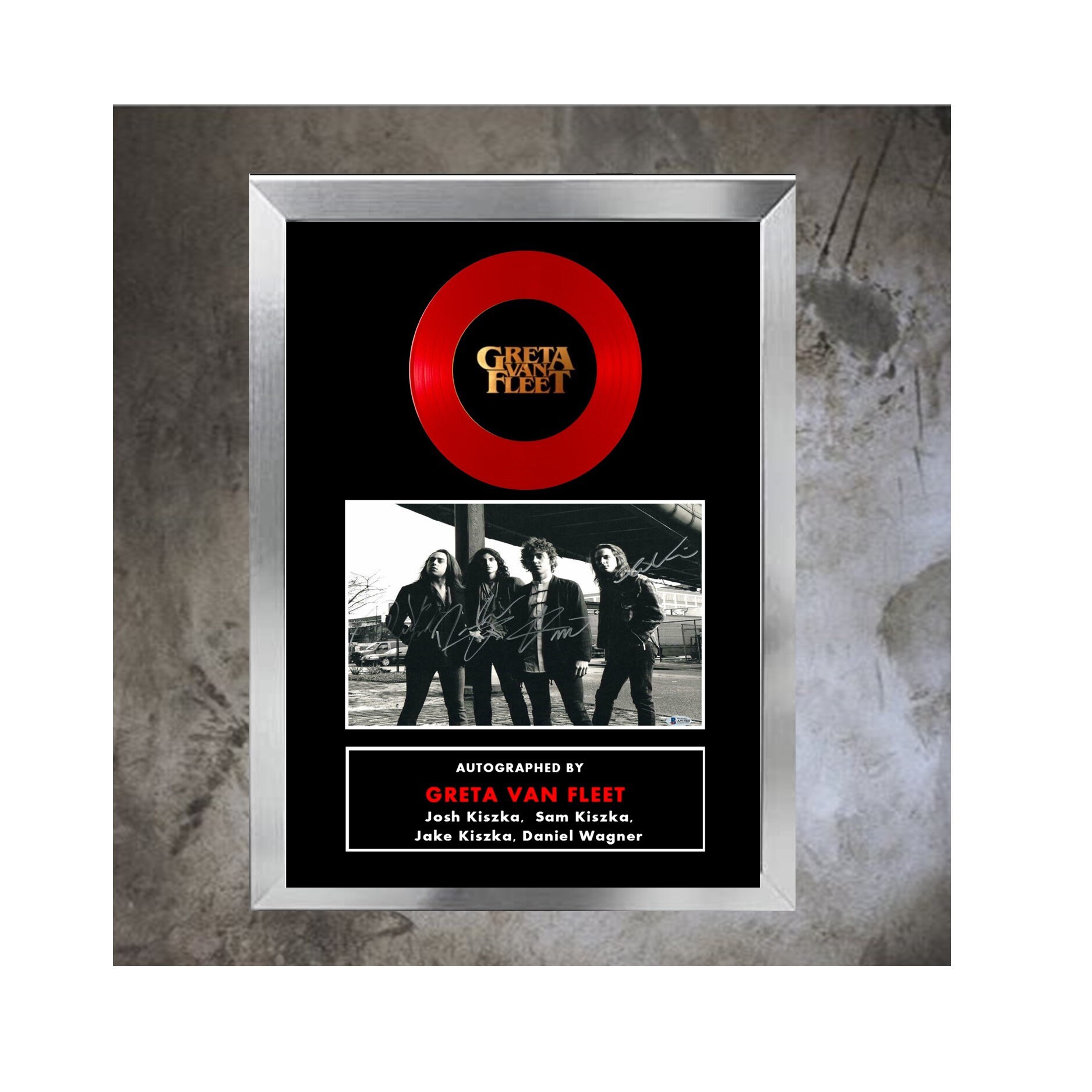 Greta Van Fleet Autographed Band Photo Reprint, 9.5 X 12.5 Inches ...