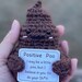 Emotional Support Poo/handmade Crochet Poo/custom Poo Gift/christmas ...