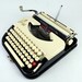 Princess 300 Black/cream Vintage Typewriter From 1964 With Original ...