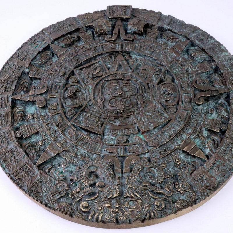 Aztec Sun Stone - Etsy