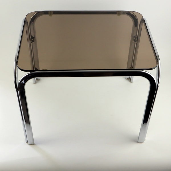 Chrome Side Table - Etsy