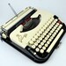 Princess 300 Black/cream Vintage Typewriter From 1964 With Original ...