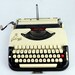Princess 300 Black/cream Vintage Typewriter From 1964 With Original ...